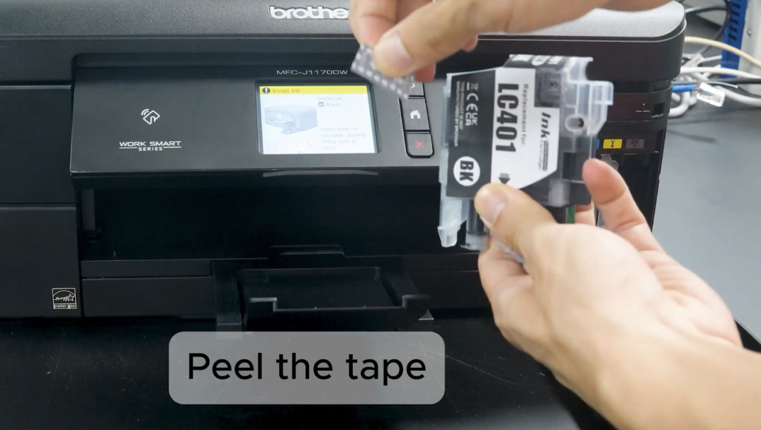 How to Install CMYi Brother LC401 Ink Cartridges