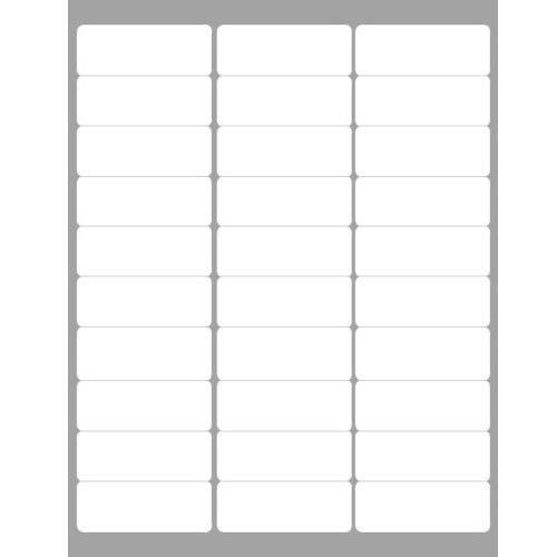 Address Label compatible with Avery 5160 - 100 Sheets - 1"x2.625"