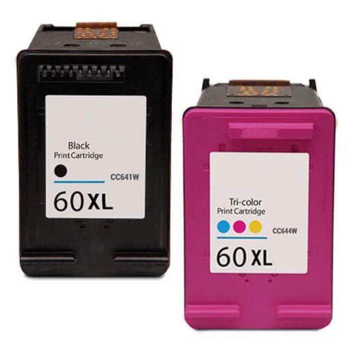 HP 60XL Ink Cartridge Combo Pack & Single Pack from $16.95