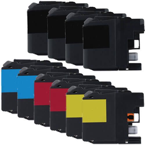 Brother LC103 High Yield Ink Cartridges XL 10-Pack @ $34.90