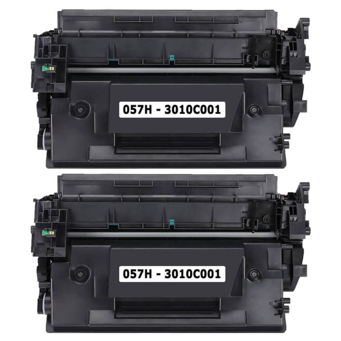 Canon Cartridge 057 H Toner Combo Pack of 2 @ $71.98