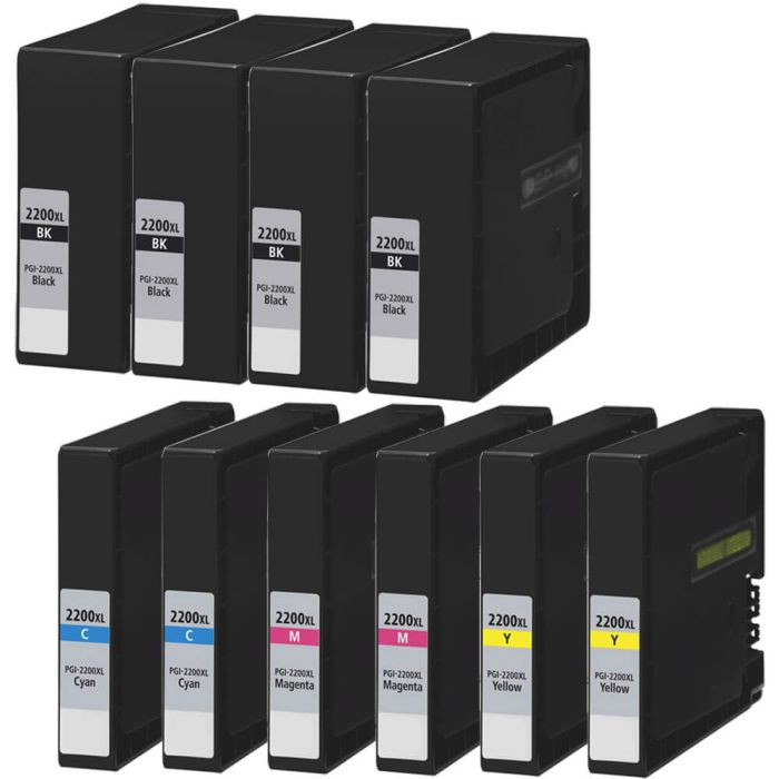 Canon Maxify 2200 Ink Cartridges XL Combo Pack of 10 @ $84.90