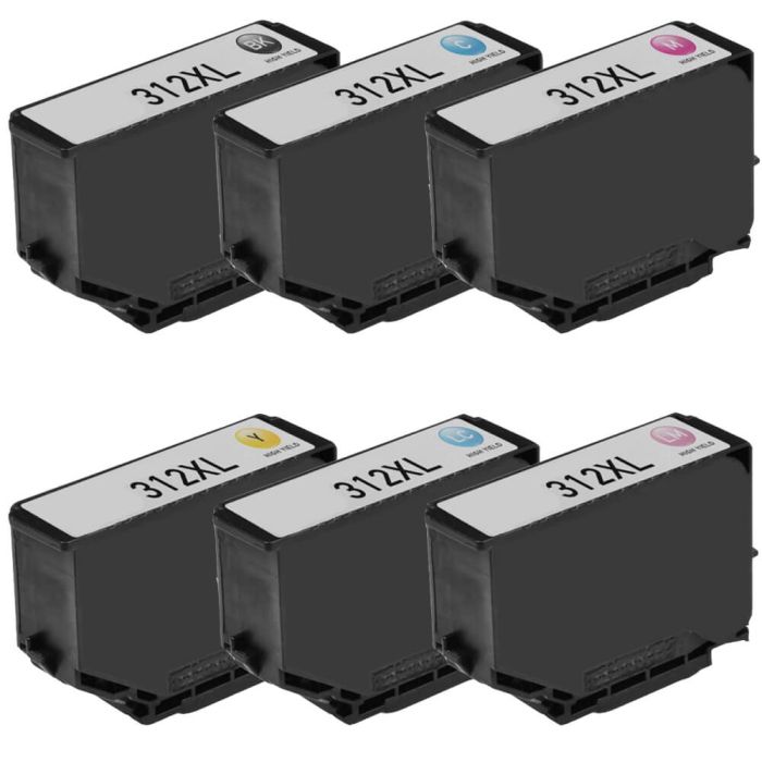 Epson Ink 312 XL - Epson 312XL Value Pack 6 @ $65.94