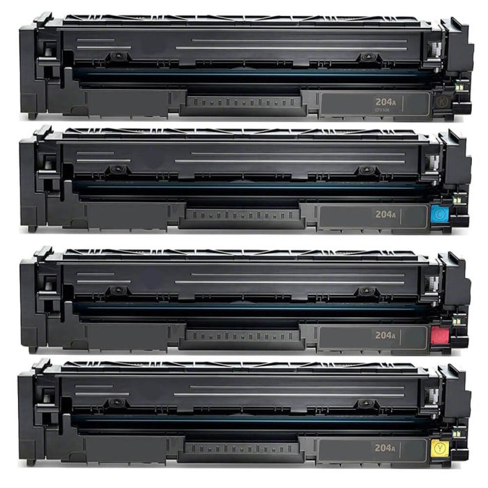 HP 204A Toner Cartridge Set Combo Pack of 4 @ $77.96