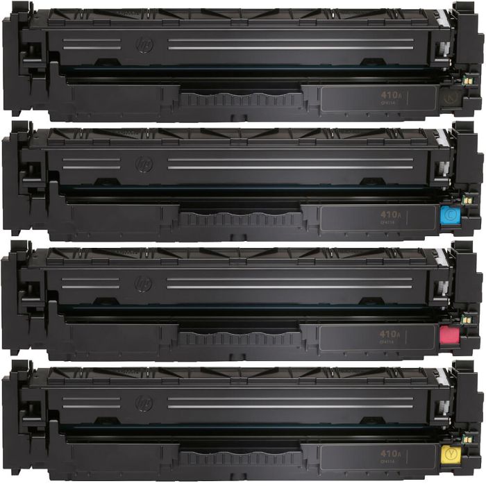HP 410A Toner Cartridge Set - HP 410A 4-Pack @ $93.96