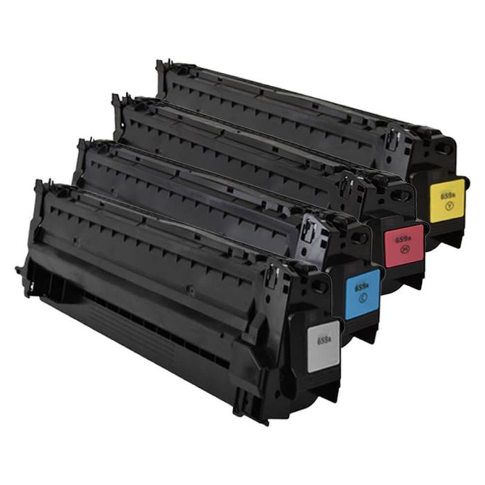 HP 659A Toner Cartridges Set Combo Pack of 4 @ $499.96