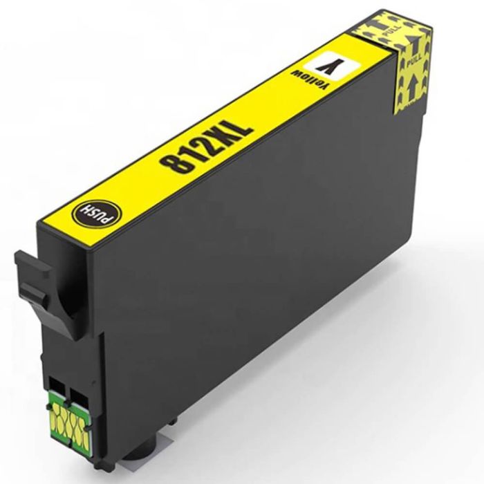 Epson T812 Ink Cartridge XL - 812 Epson Ink Yellow XL @ $14.95