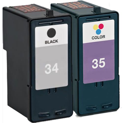 Lexmark 34 35 Ink Cartridges - Lexmark 34 and 35 2-Pk @ $36.98