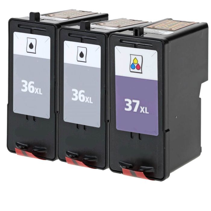 Lexmark 36 37 Ink XL - Lexmark 36 & 37 Ink XL 3-Pack @ $46.47