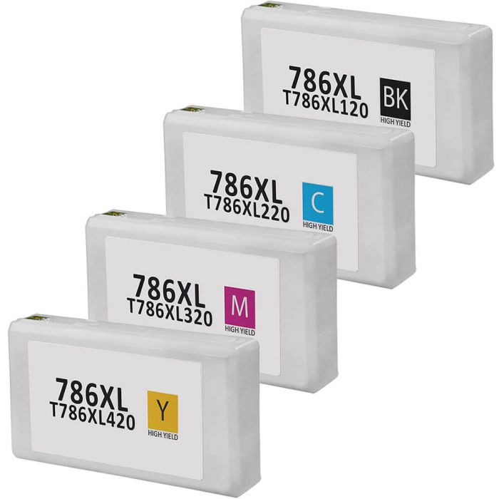 Epson 786XL Ink Cartridges Combo Pack 4 T786XL @ $48.96