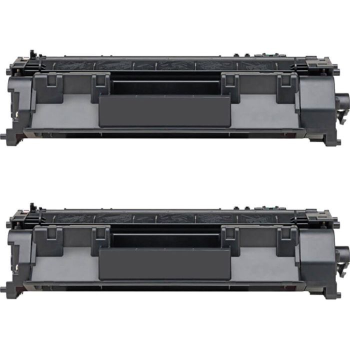 HP 05A CE505A Black Toner Cartridges Combo 2 @ $48.98