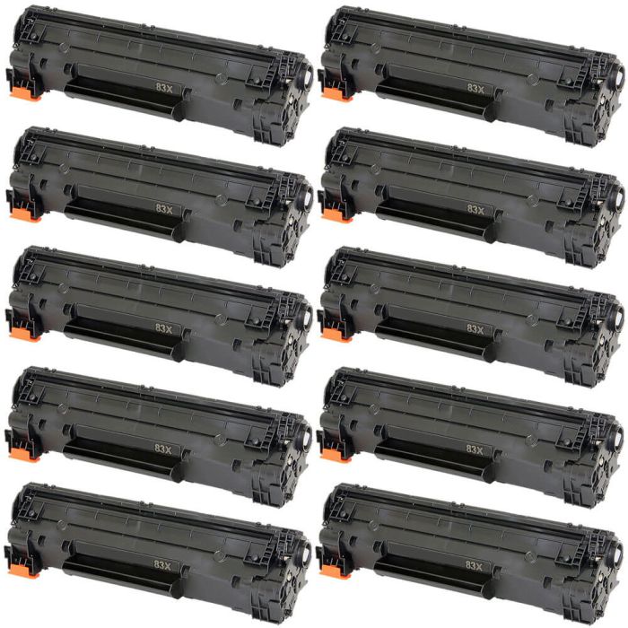 HP LaserJet CF283X Black - 83X Toner 10-Pack @ $159.50