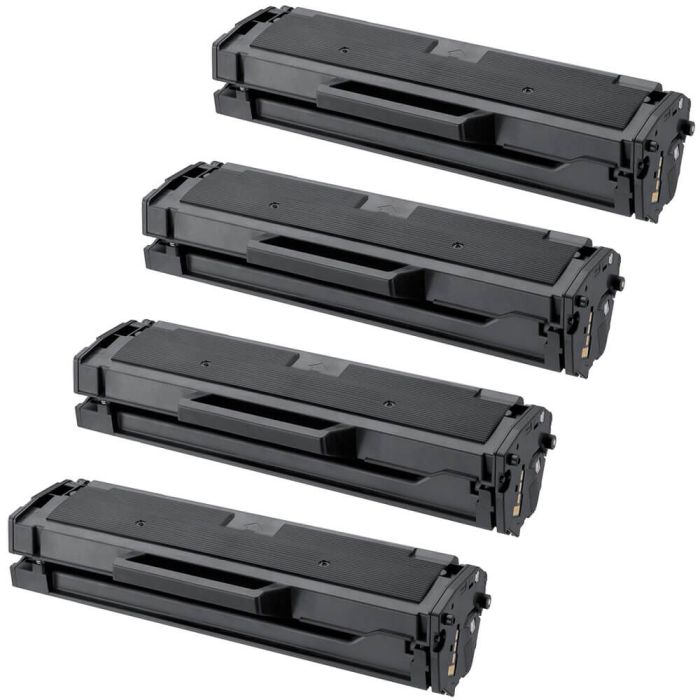 Samsung D101 Toner Cartridge - MLT-D101S 4-Pack @$99.96