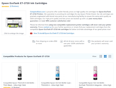 What Ink Does My Printer Use? | CompAndSave