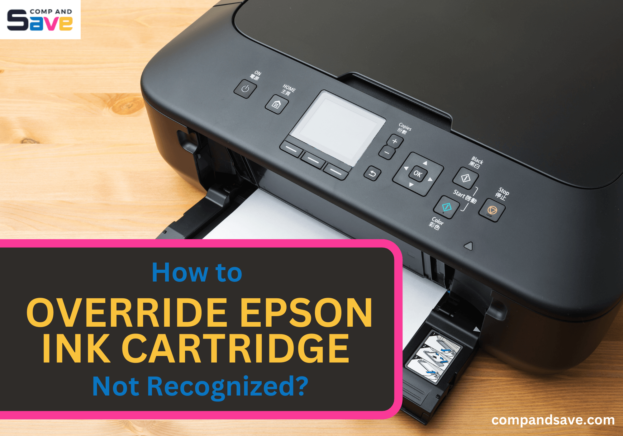 Override Epson Ink Cartridge Not Recognized: Easy Steps How
