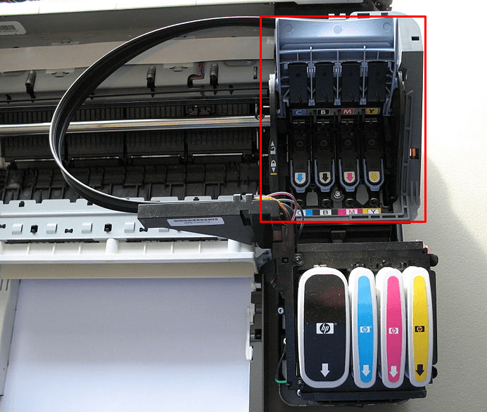 What are the printer cartridge parts' names? | CompAndSave